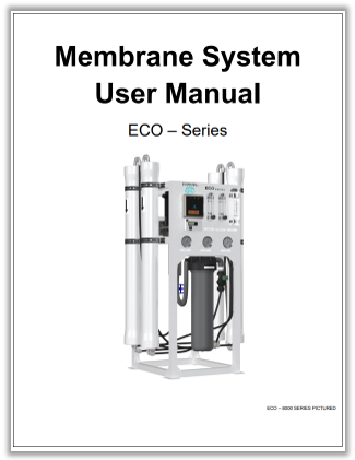 ECO Series Manual – EcoWater Systems