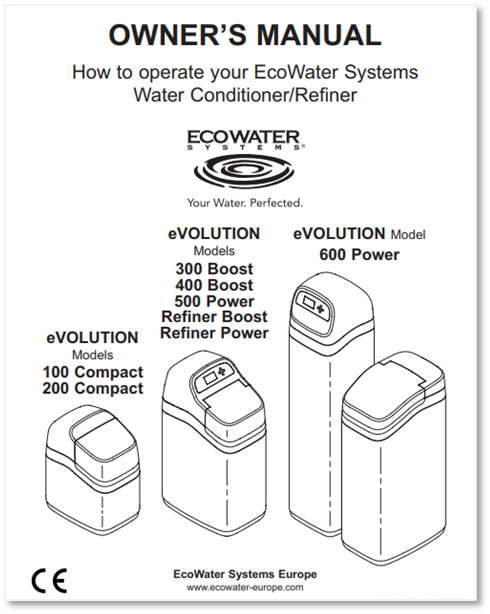 eVOLUTION Series – EcoWater Systems
